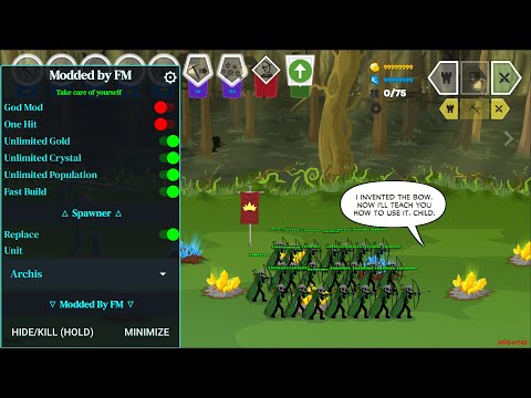 STICK WAR SAGA MOD MENU - V2025.4.1143