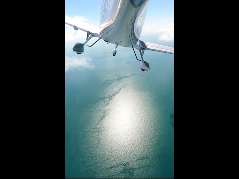Landing at Key West, Florida
