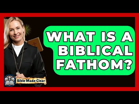 What Is A Biblical Fathom? - BibleMadeClear.com