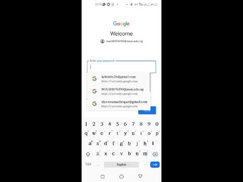 How to login to your NOUN student email.