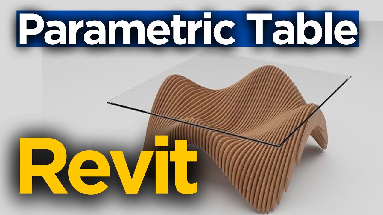 Revit tutorial (Day 114) Parametric Table in revit