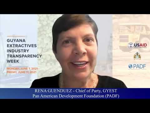 Guyana Extractives Industry Transparency Week Opening Ceremony