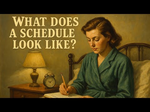 What does a schedule 📅 look like?