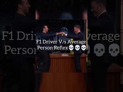 F1 Driver vs Normal Person ⏱️🏎️ – Reaction Test!🤯 #f1 #shorts