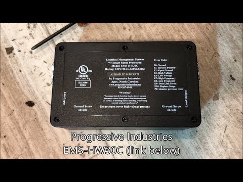 Progressive Industries EMS-HW30C install