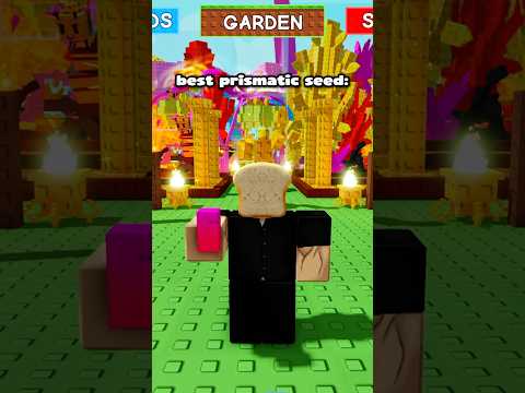 The best rainbow prismatic seed in Grow A Garden #growagarden #roblox