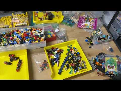 Bricklink & BrickOwl Vlog #8 // The great minifigure sort, a new storage solution
