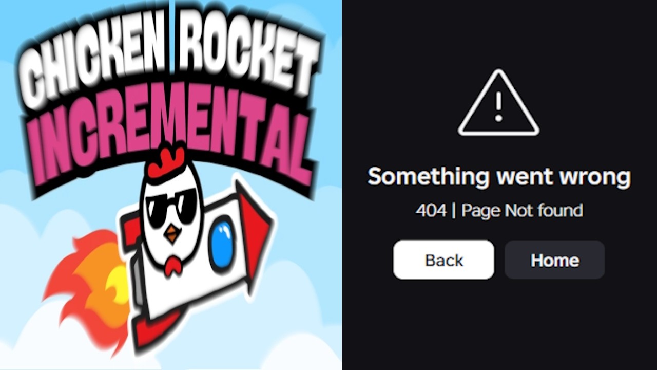 Chicken Rocket Game on Roblox Deleted?