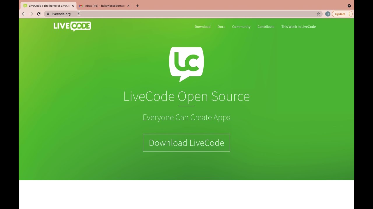 how to install livecode