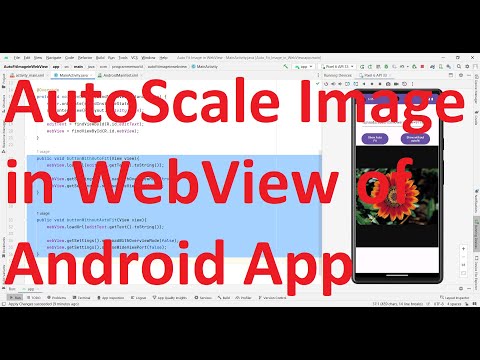 How to auto fit (auto scale or Zoom) an image in webView of your Android App? – Android Studio ...