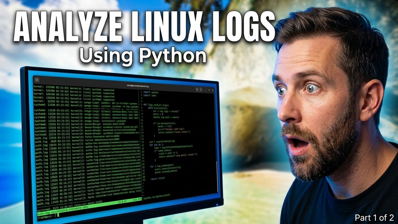 Linux Logs Analysis for Beginners | Syslog Analysis with Python Scripting