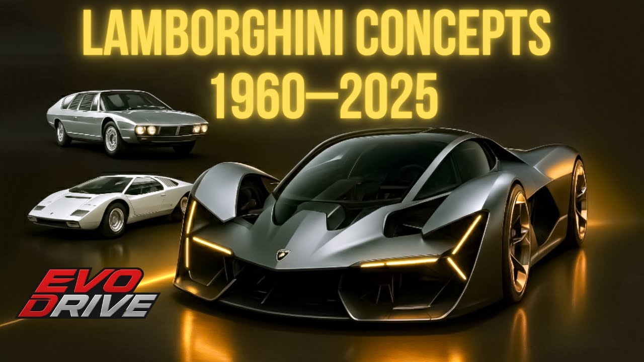 Lamborghini Concept Cars — Evolution & Specs (1960–2025)