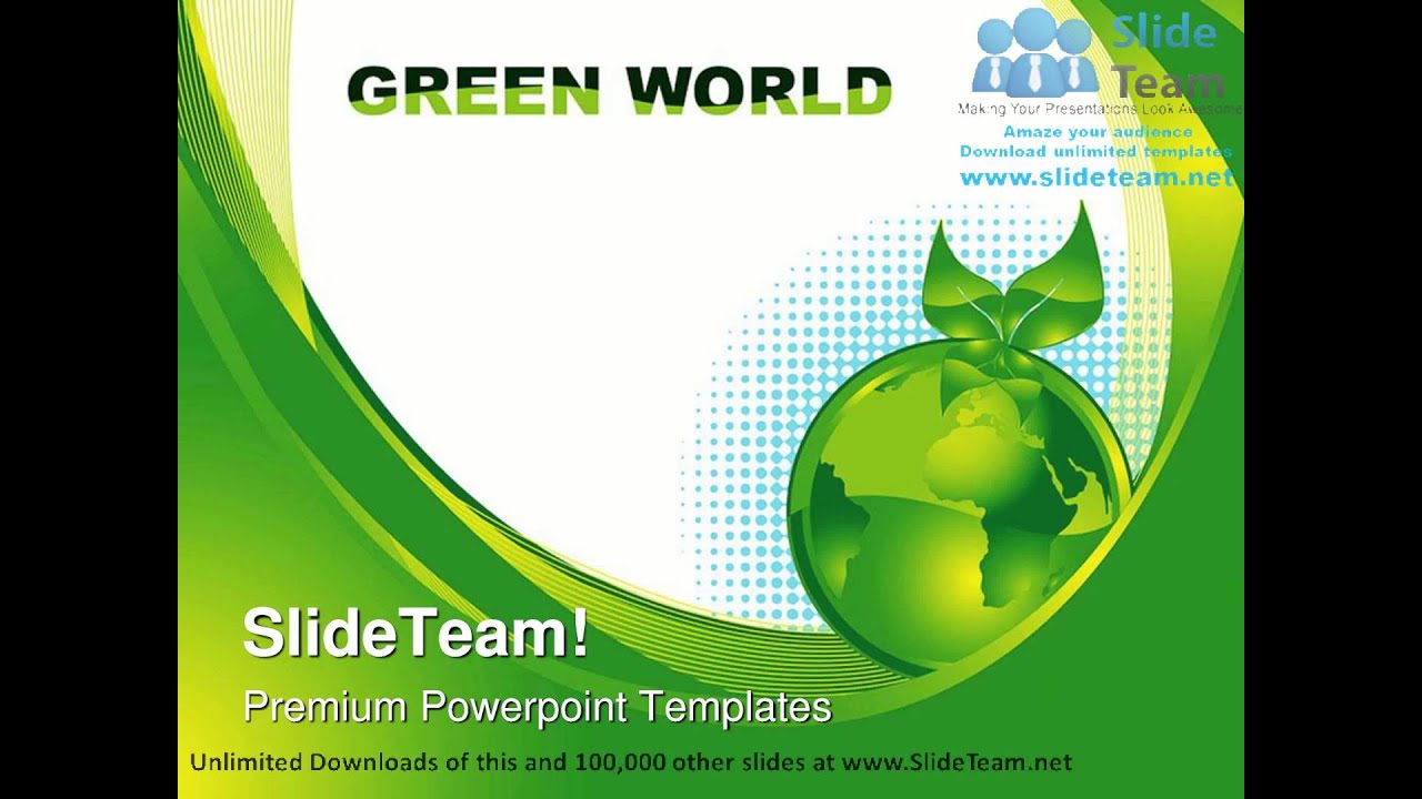 Green Earth Concept Environment PowerPoint Templates Themes And Backgrounds ppt layouts