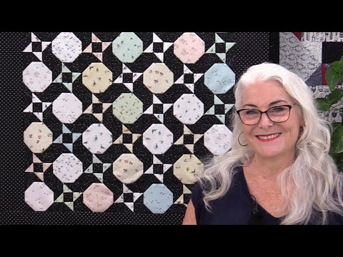 8 HST from 5" squares of Fabric
