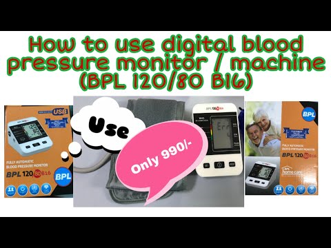 BPL Blood Pressure Machine - Latest Price, Dealers & Retailers in India