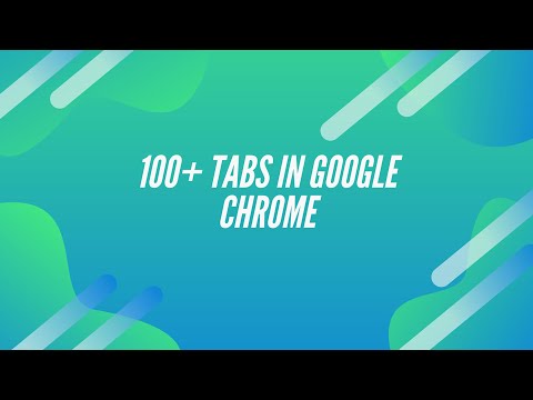 WHAT HAPPENS IF YOU OPEN 100 NEW TABS IN GOOGLE CHROME?????