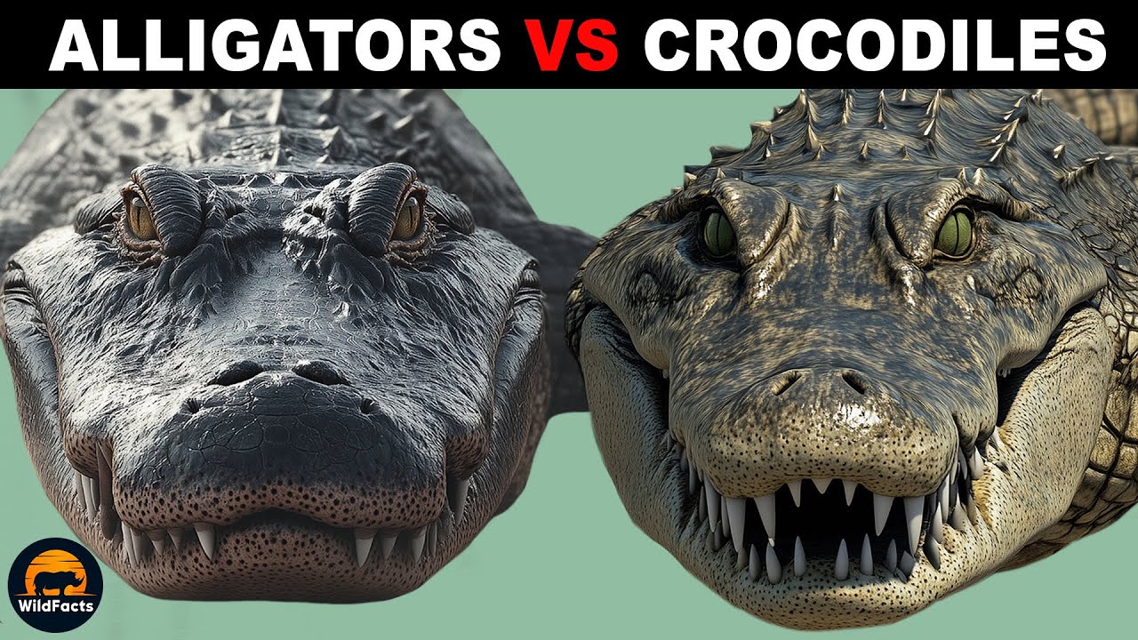 What Is the Difference Between Alligators and Crocodiles?