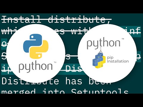 Python pip install fails: invalid command egg_info