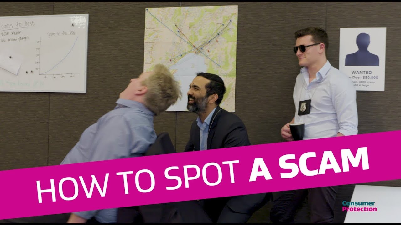 Tips on how to spot a scam.