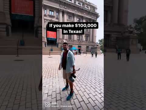 If you made $100,000 in Texas here’s what your taxes will Look like!