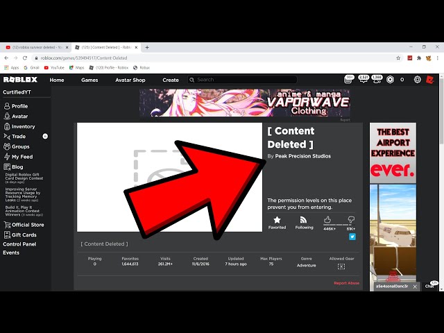5 Roblox games that were removed from the platform