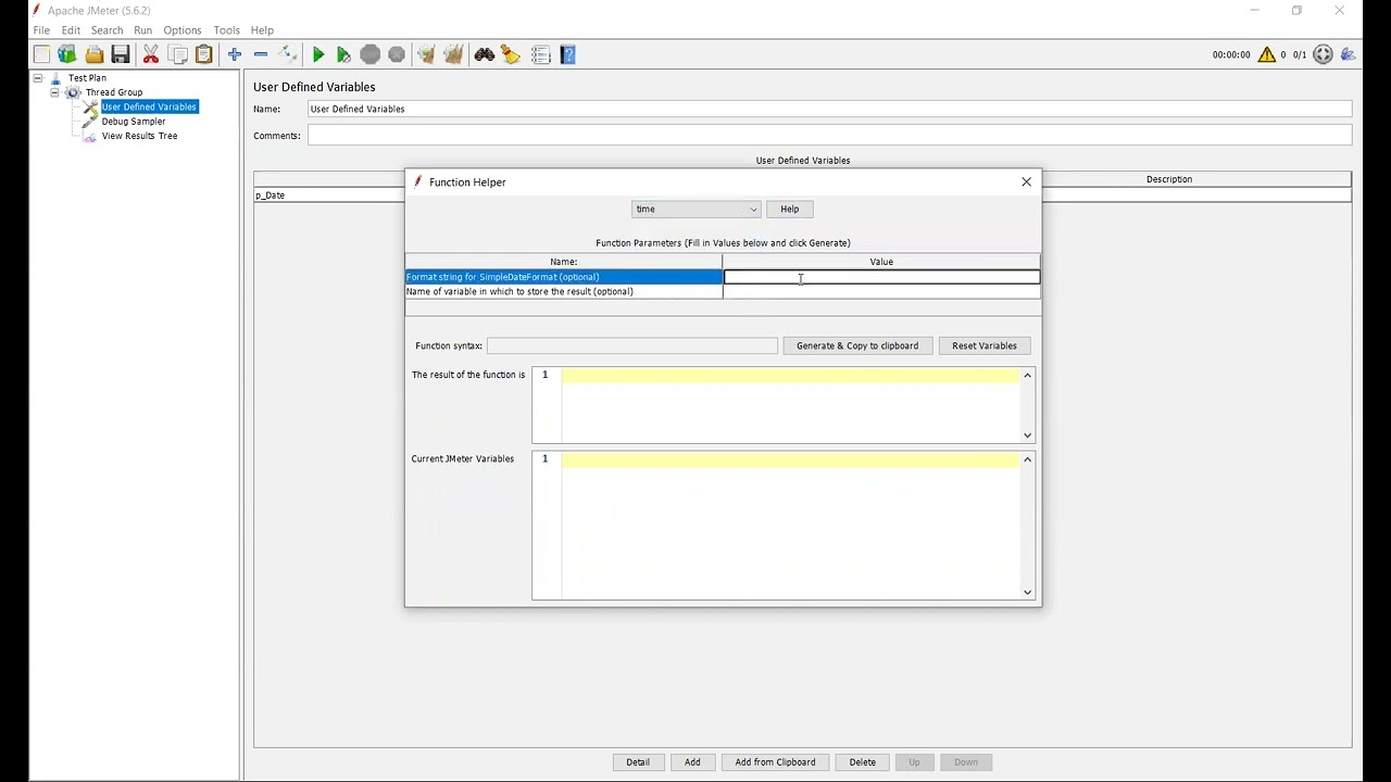 Time Functions in JMeter | Time shift functions | JMeter Functions | Performance Testing