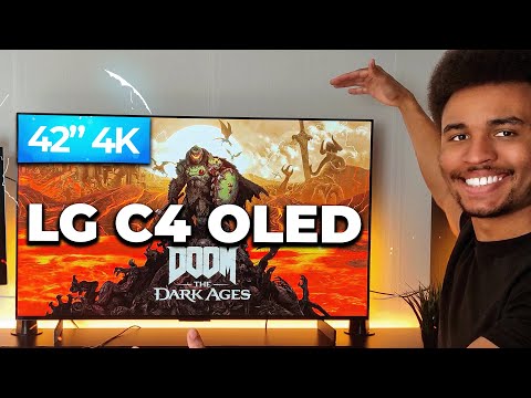 The Best Monitor is a TV - LG C4 42" OLED Review