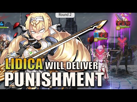 Lidica Will Punish All The Boss Arunka Defense Teams - Epic Seven