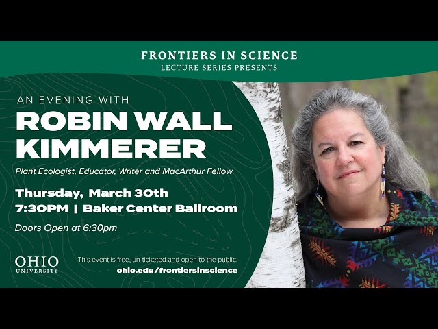 Exploring Environmental Stewardship with Dr. Robin Wall Kimmerer ...