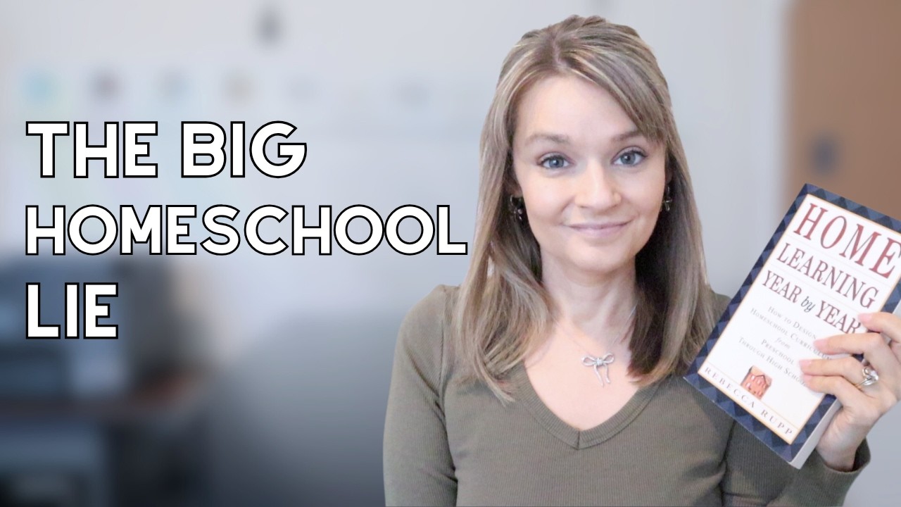 The Homeschool Myth That's Creating Unnecessary Stress