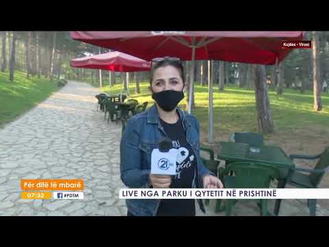 Atmosfera e mëngjesit në parkun e qytetit në Prishtinë 09.09.2020