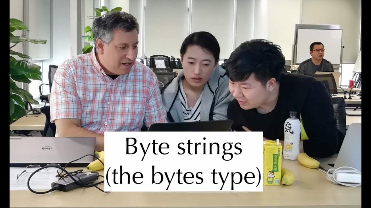 Python standard library: Byte strings (the 