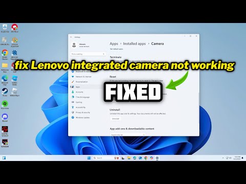 (FIXED) Lenovo integrated camera not working in Windows 10/11
