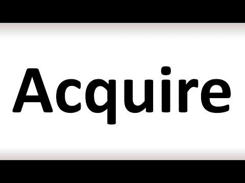 How to Pronounce Acquire (correctly!)