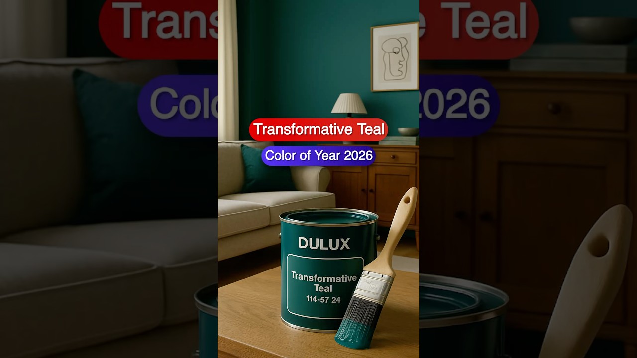 Learn to make Transformative Teal 2026 – Color of the Year! WhatsApp +989153036516