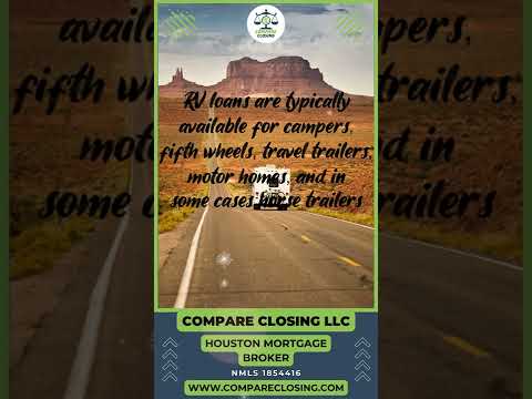 What Is RV Loan & How Can One Get It? #shorts #mortgage #rvloan