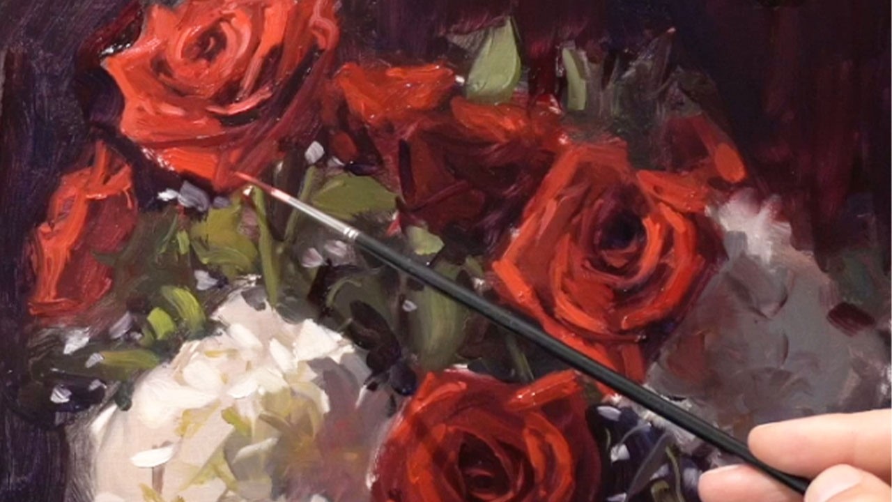 Oil painting gets way easier when you think like this