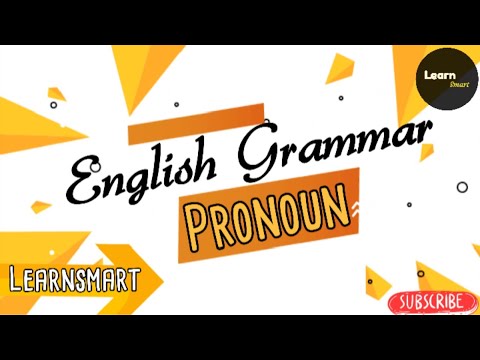 PRONOUN เฅค What are pronouns and their examples เฅค English grammar เฅค For class 1 to 5 เฅค Learnsmart.
