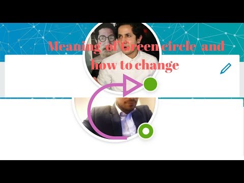 Meaning of Green circle in LinkedIn and how to turn off or staying offline 2018
