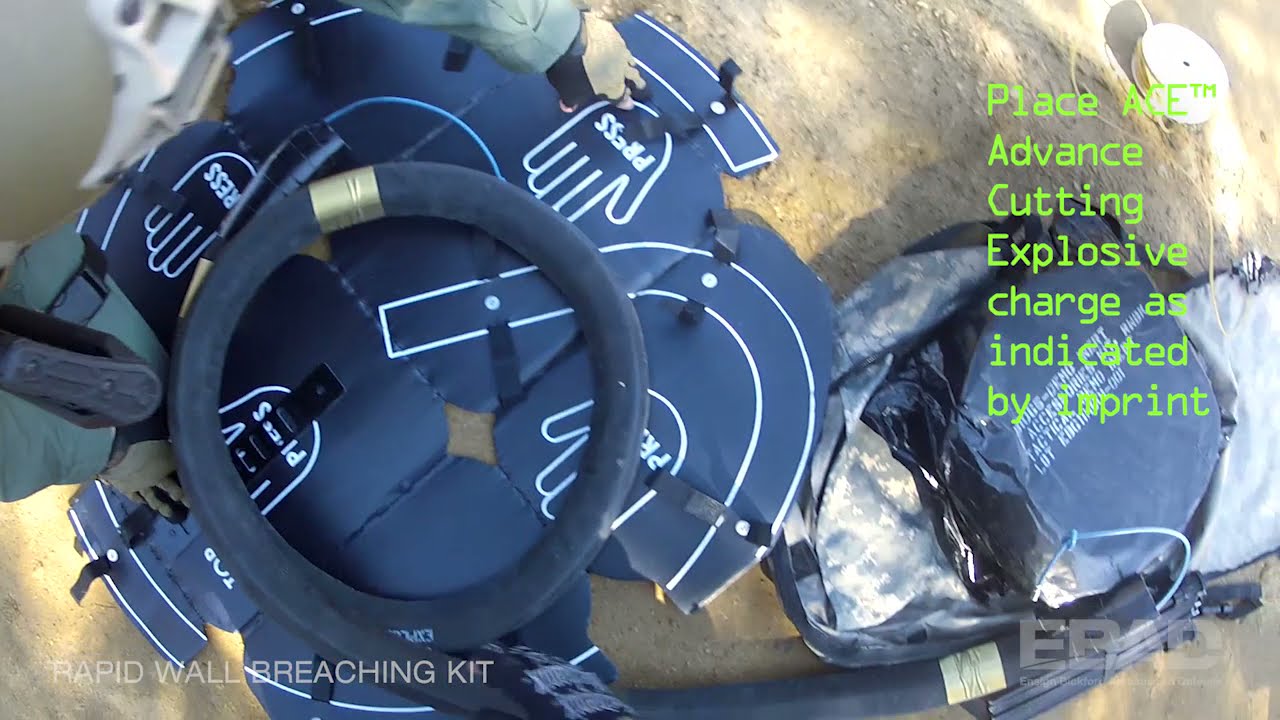 EBAD   Rapid Wall Breaching Kit RWBK   With Department of Defense OSR Approval   08042014