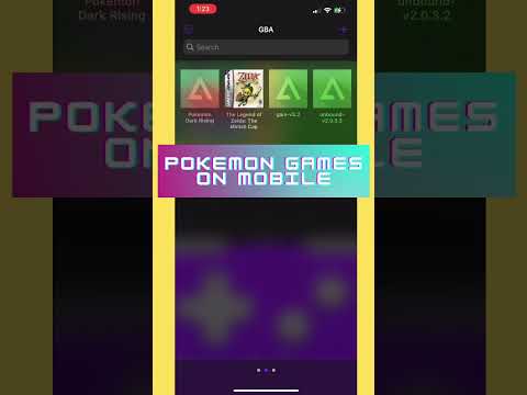 Pokémon on iOS mobile😝 | Gameplay | (IOS & Android) #shorts #pokemon #mobilegames #gameplay