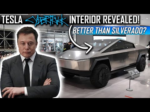 Tesla Cybertruck Interior Revealed | Better Than Sierra & Silverado?