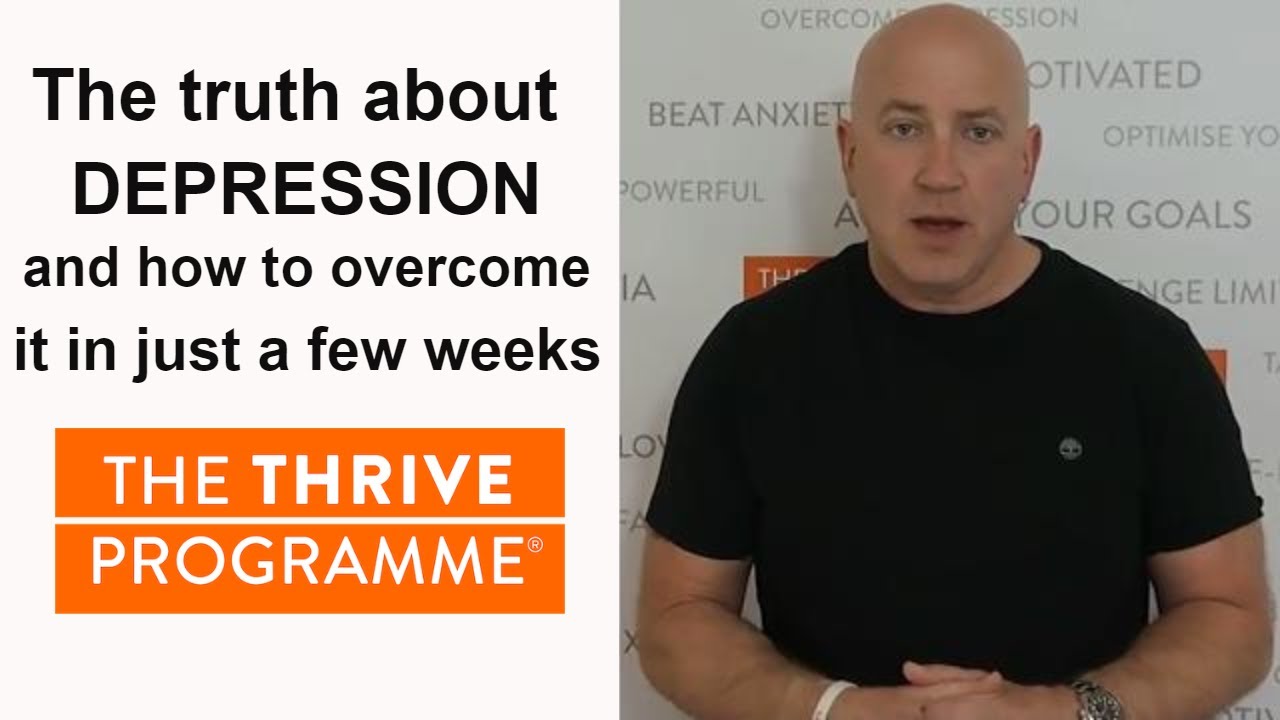 The REAL cause of depression and how to overcome it.