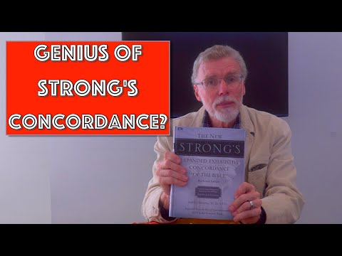 Genius of Strong's Concordance - How to Use It, History