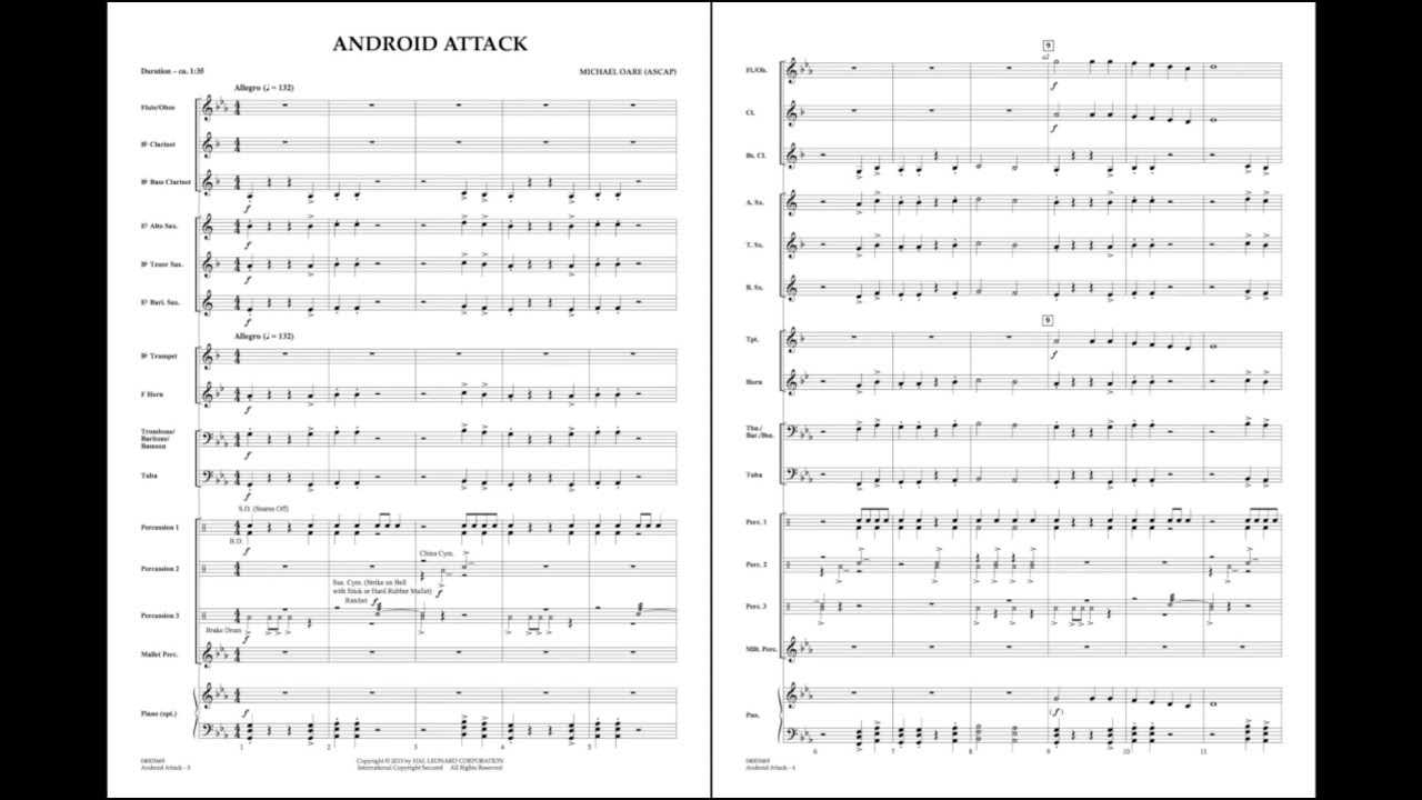 Android Attack by Michael Oare