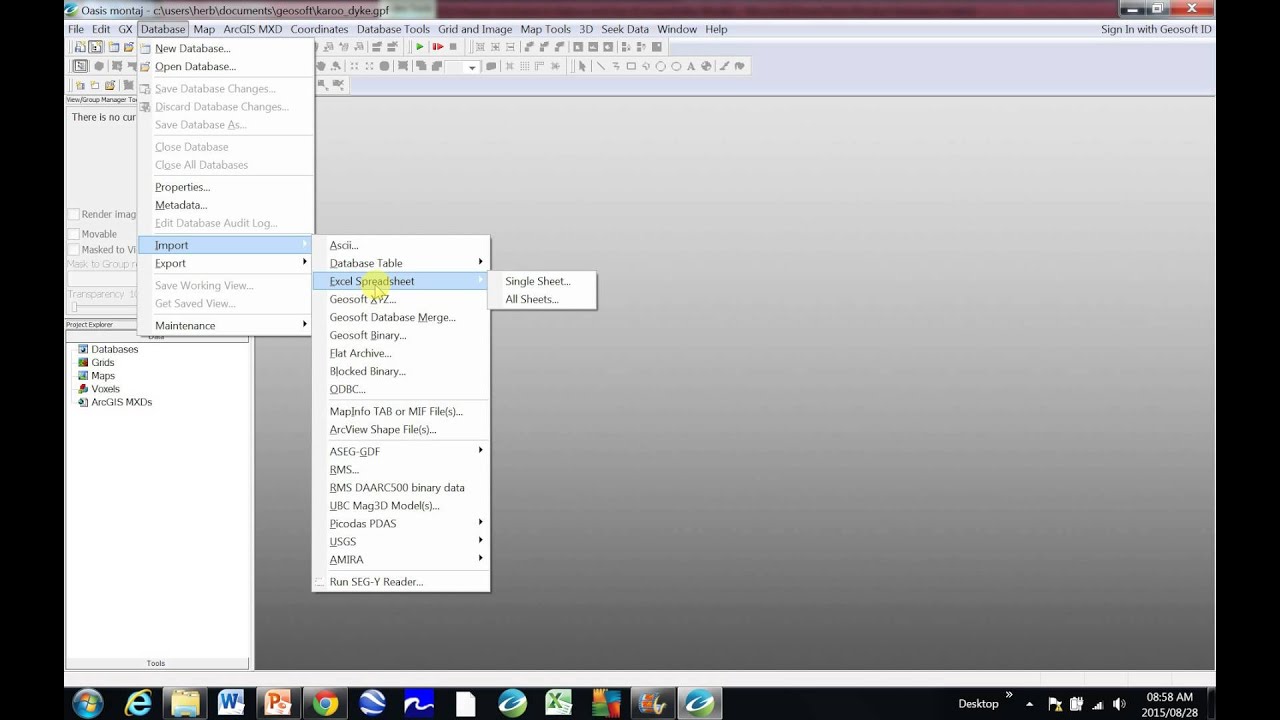 Geosoft - 1 Getting started