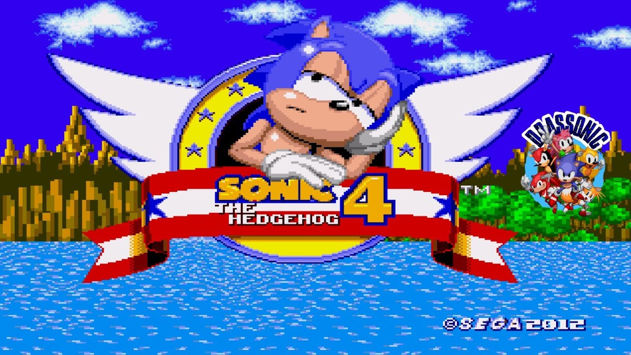 Sonic 4 (Mega Drive) - Old Version • Sonic Classic Hack 