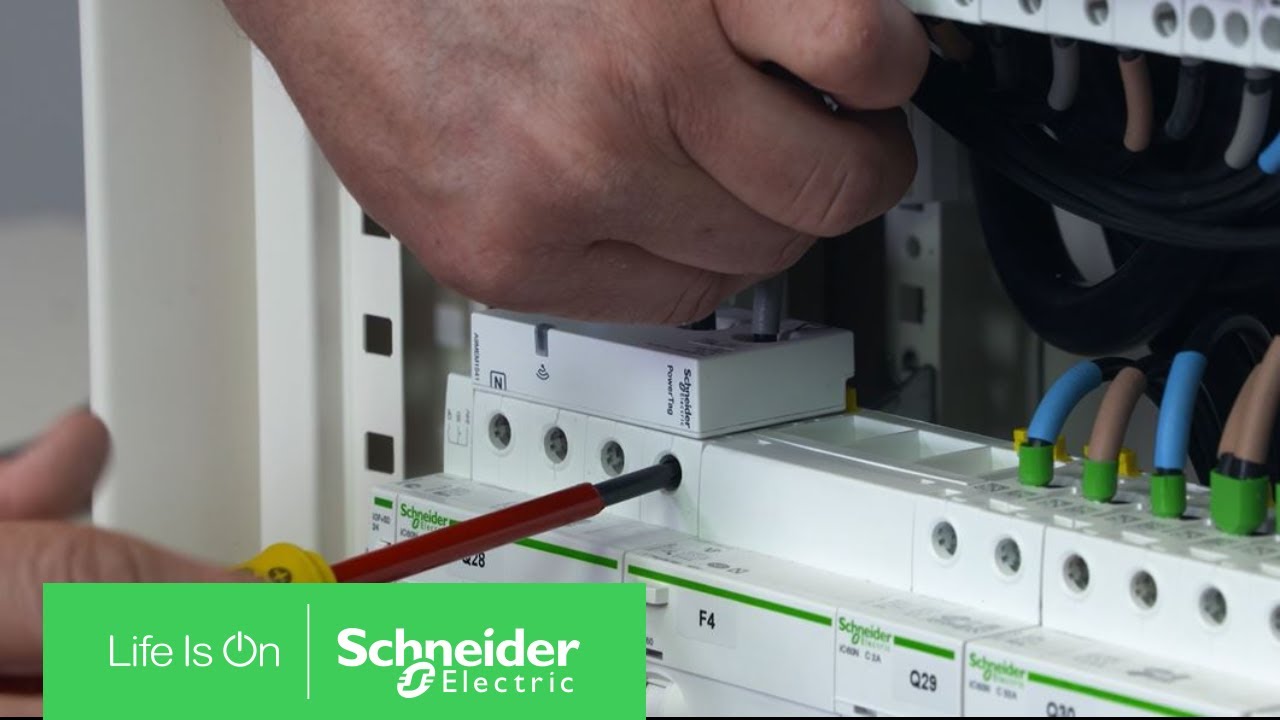 A9MEM1540 - PowerTag Acti9 Monoconnect 3P Top and Bottom position Max ...