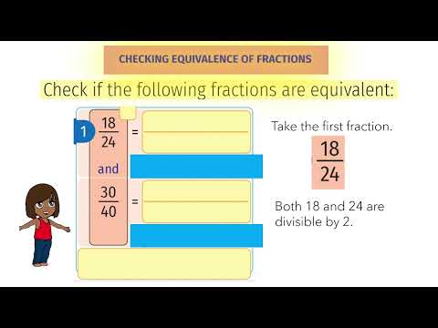 What are equivalent fractions? How to check equivalence of fractions | Grade 4 Chapter: Fractions