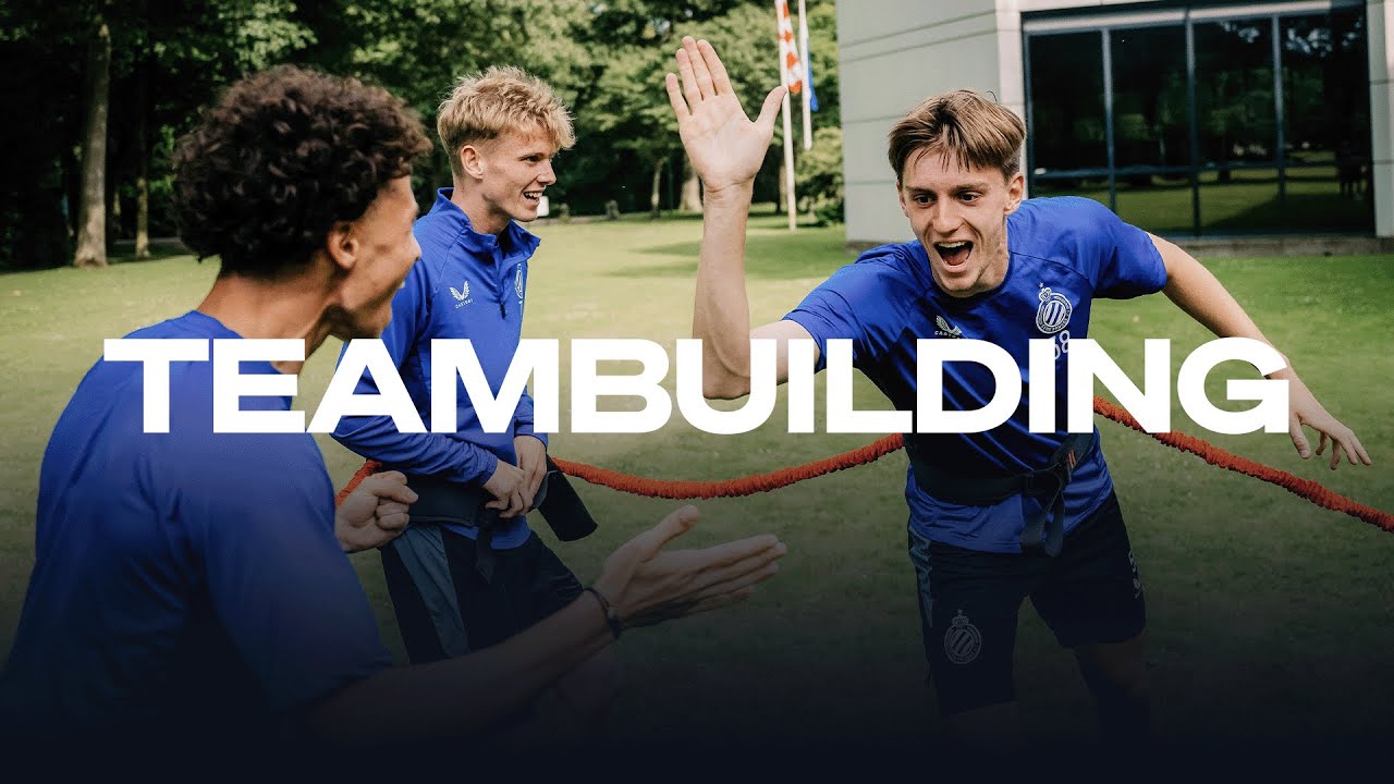 Ontdek de teambuilding van Club Brugge met als inzet de JPL-trofee